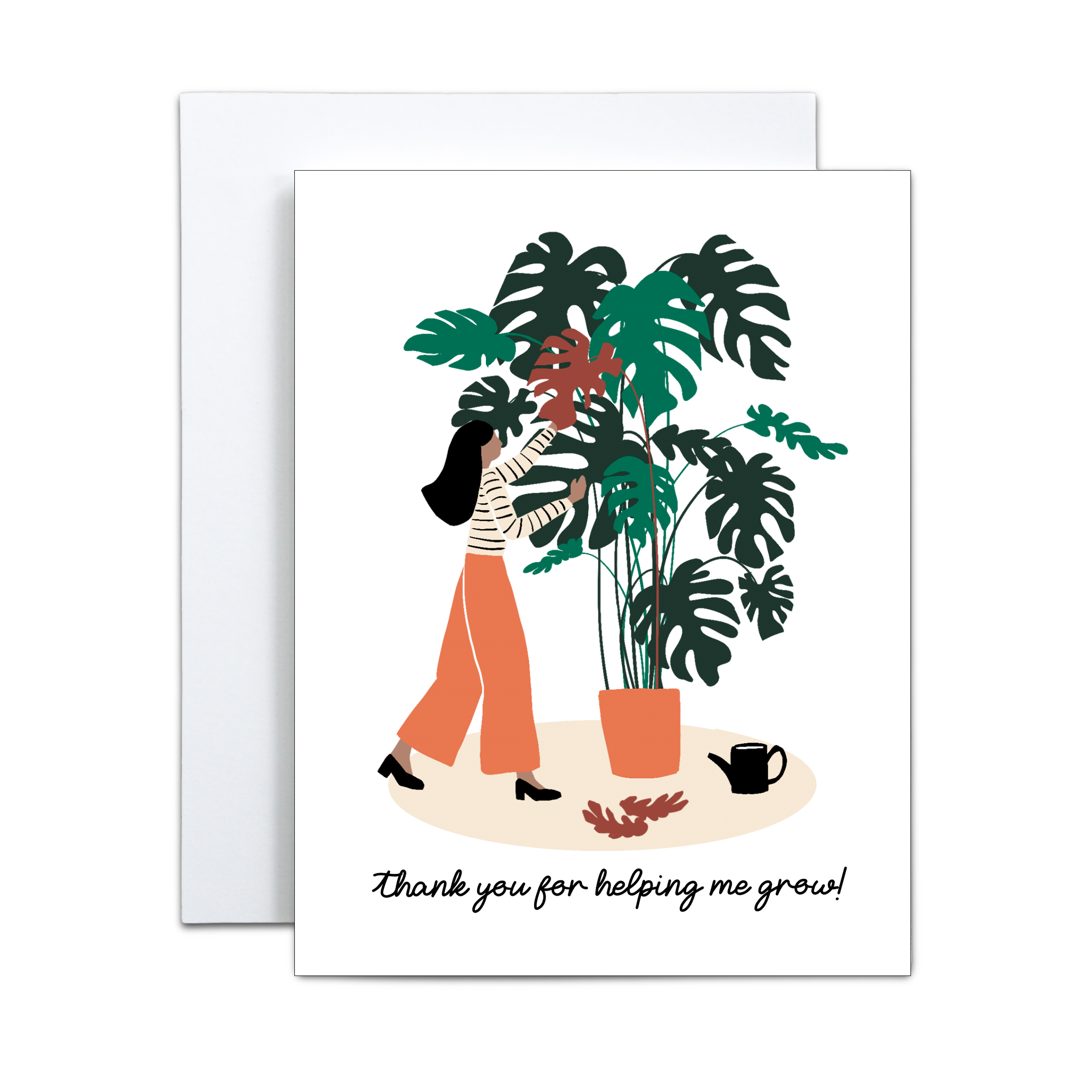 Handmade Illustrated Greeting Card for Appreciation